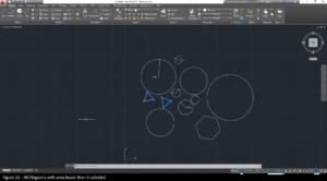 100 Circles. Secrets of AutoCAD QSELECT